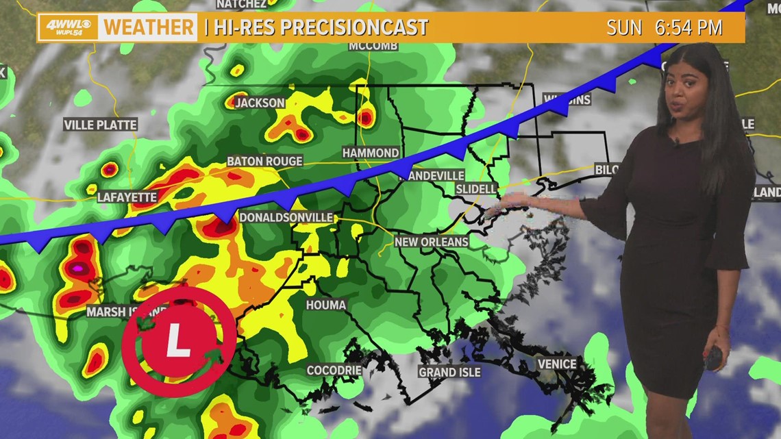 Live radar, models and alerts for tonight's severe weather in Louisiana ...