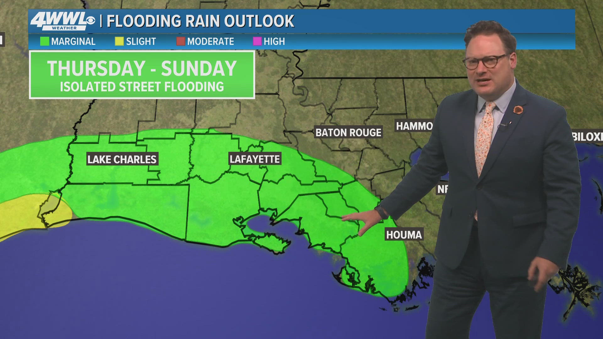New Orleans Weather: Gulf system increasing rain chances | wwltv.com