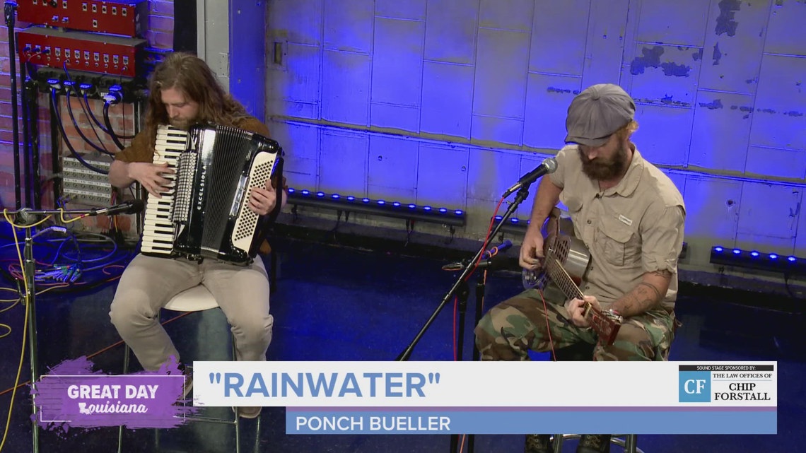 Ponch Bueller Shares A Song In Our Chip Forstall Sound Stage | wwltv.com