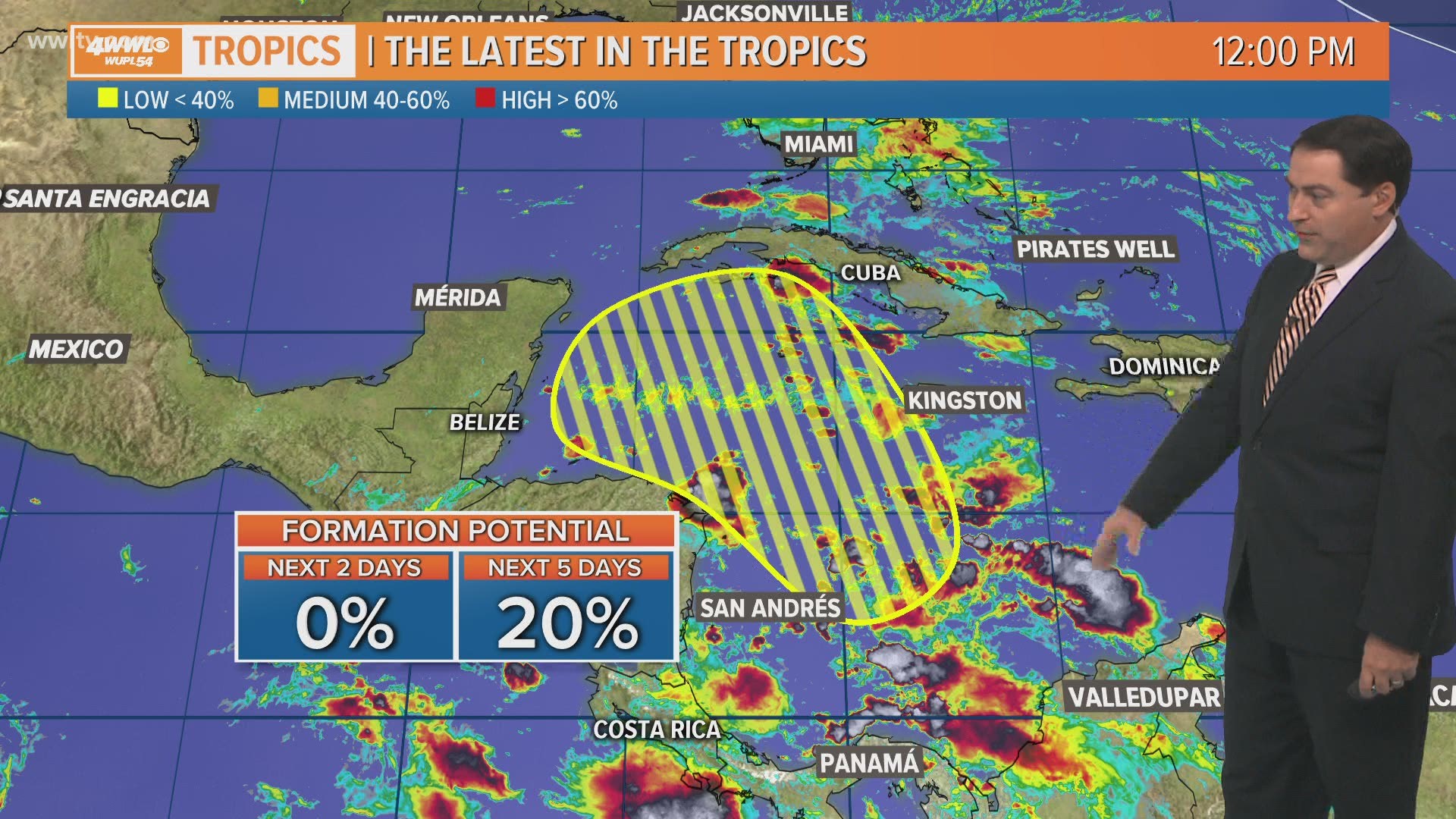 Monday noon tropics update: Tracking Tropical Storm Epsilon | wwltv.com
