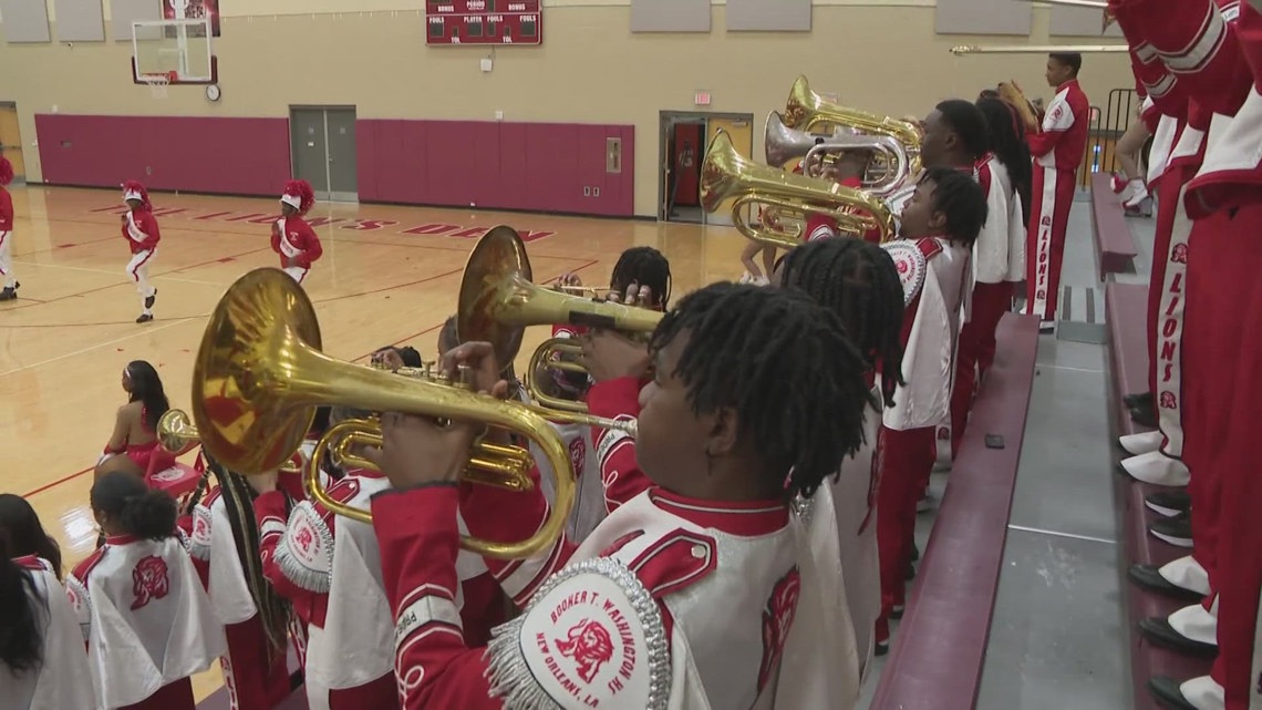 Booker T. Washington High School's "Pride of Uptown" Band in New ...