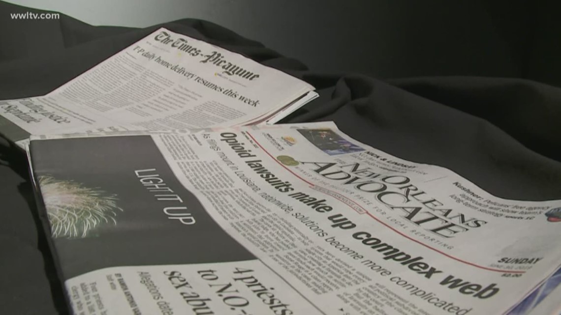The Times-Picayune | The New Orleans Advocate printed, ready for release | wwltv.com