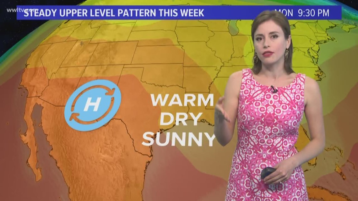 Steady, warm weather this week | wwltv.com