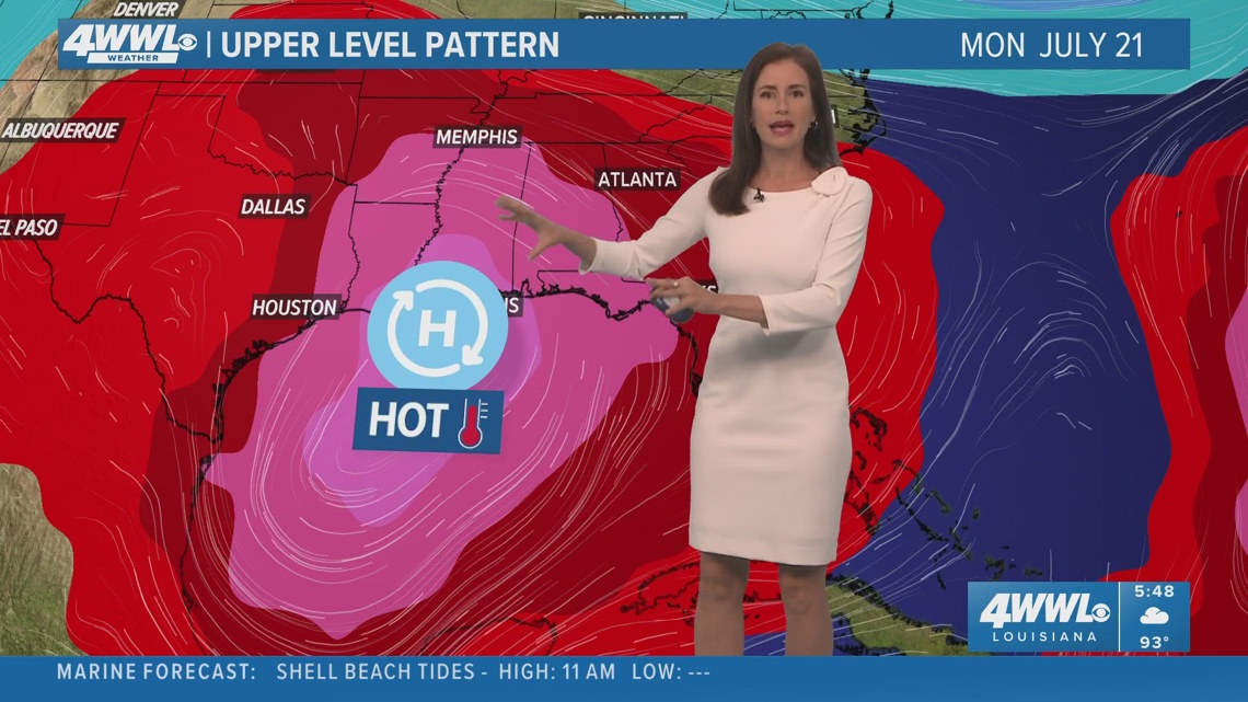 New Orleans Weather: Hottest weather of the summer ahead | wwltv.com