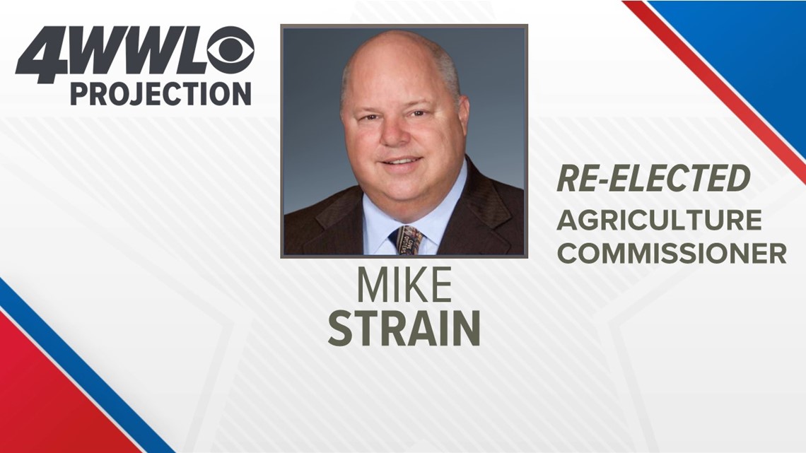 Mike Strain re-elected as Louisiana's agriculture commissioner | wwltv.com
