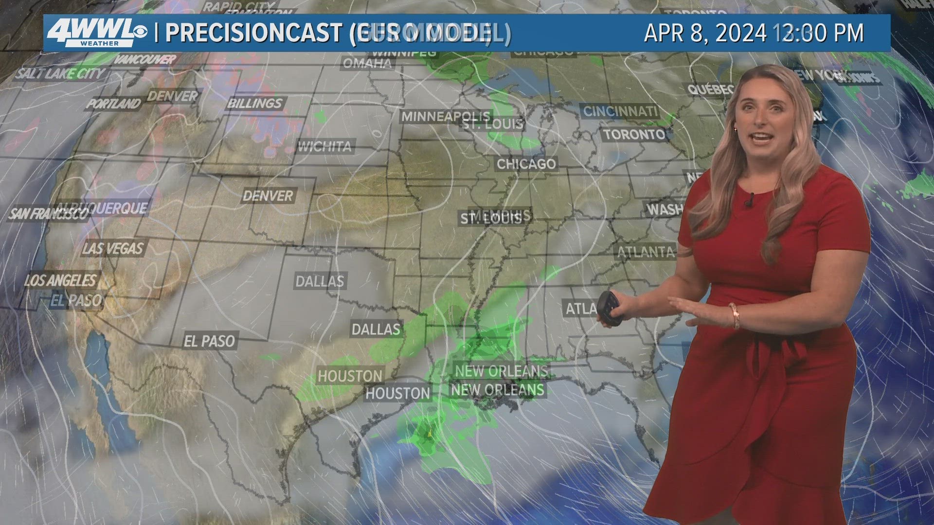 New Orleans weather: warm and muggy Monday | wwltv.com