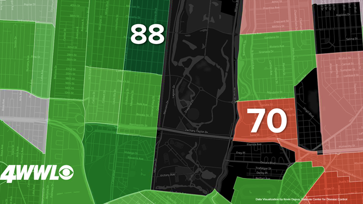 Your neighborhood might show how long you will live | wwltv.com