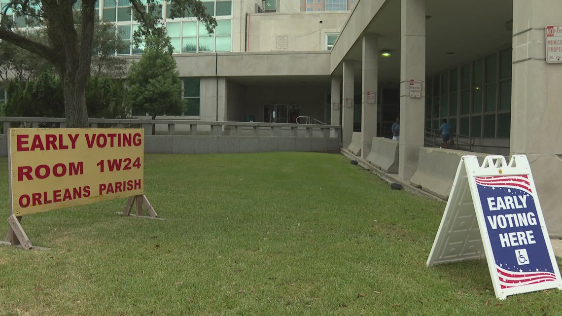 Early voter turnout strong ahead of New Orleans' municipal elections ...