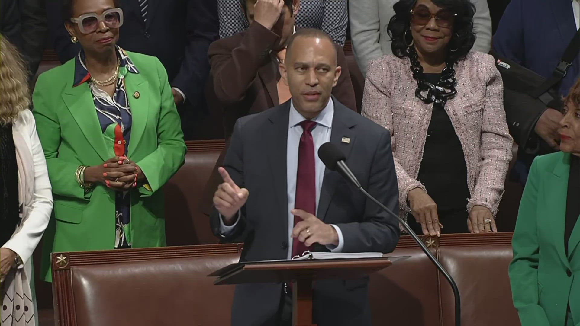 Rep. Jeffries' filibuster reaches 8 hours in Louisiana against ...