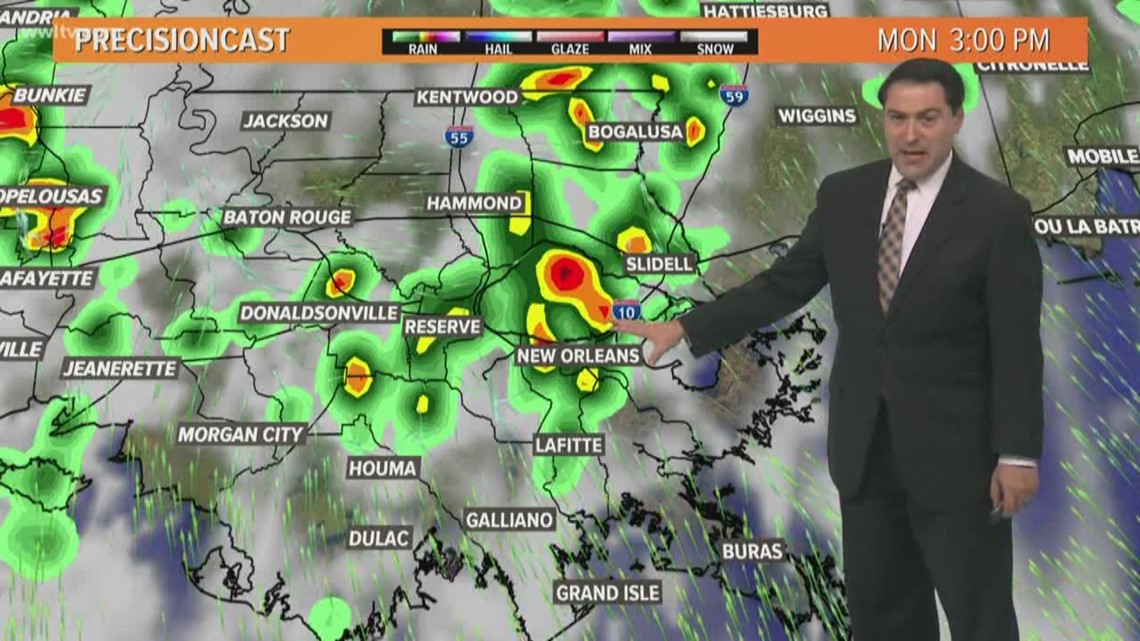 Weather Expert Forecast: scattered storms with heavy rain today | wwltv.com