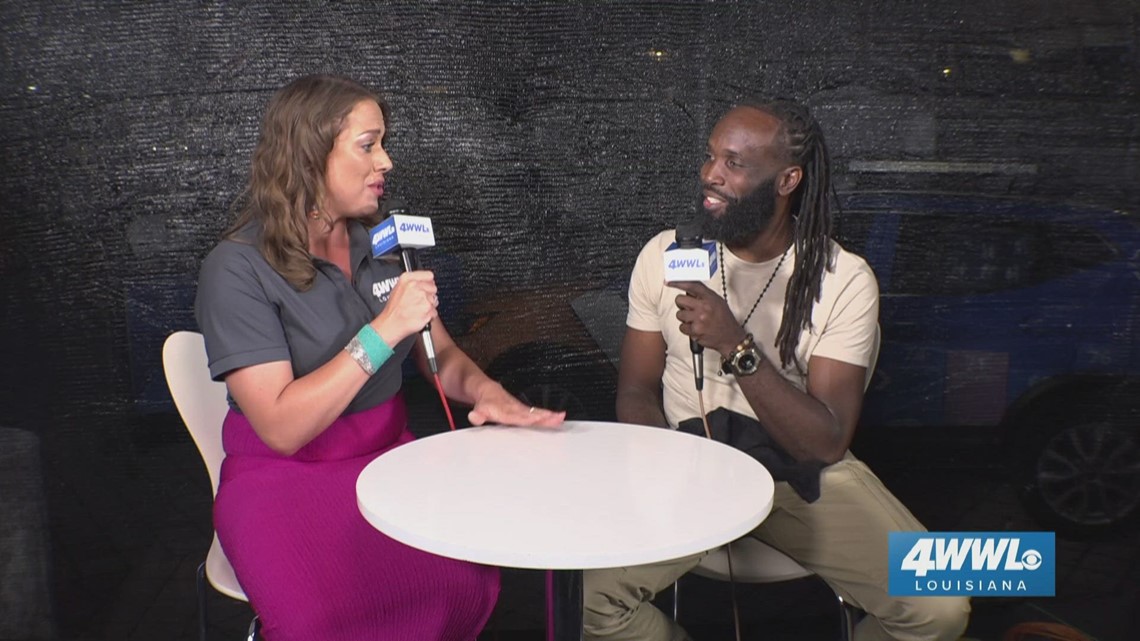 Shamarr Allen talks music and more at FQF | wwltv.com