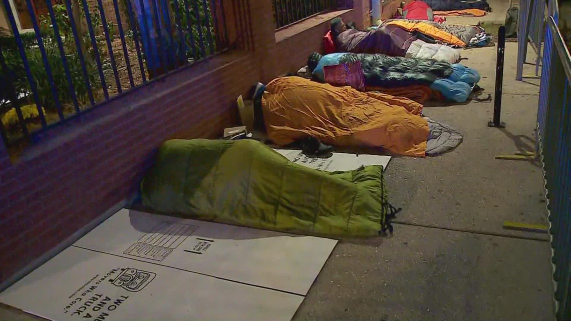Advocates sleep out in the cold to raise money, awareness, to N.O ...