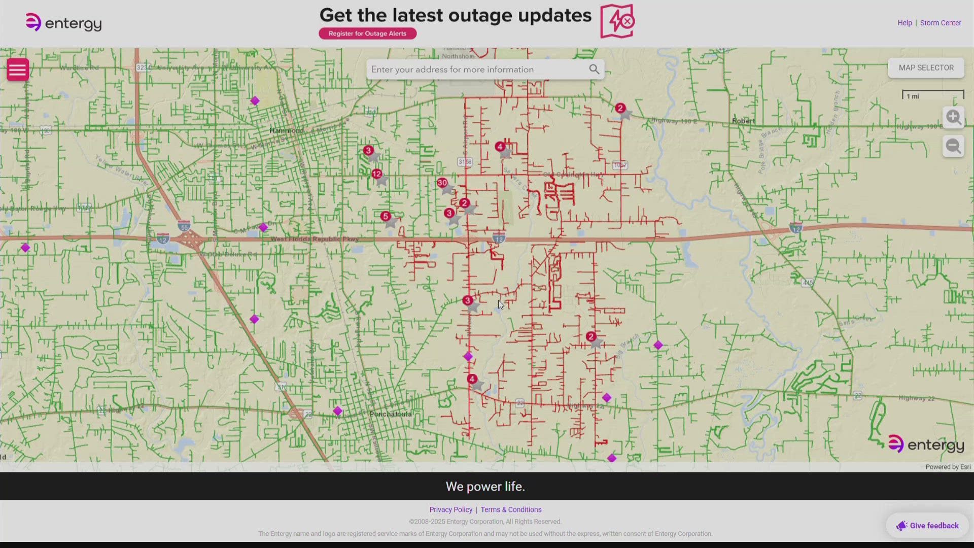 Nearly all power restored in Tangipahoa Parish | wwltv.com