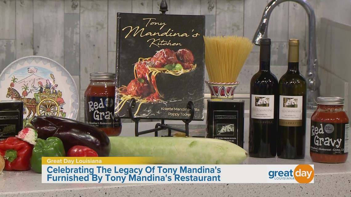 Tony Mandina's Celebrates 40 Years With A New Cookbook | wwltv.com