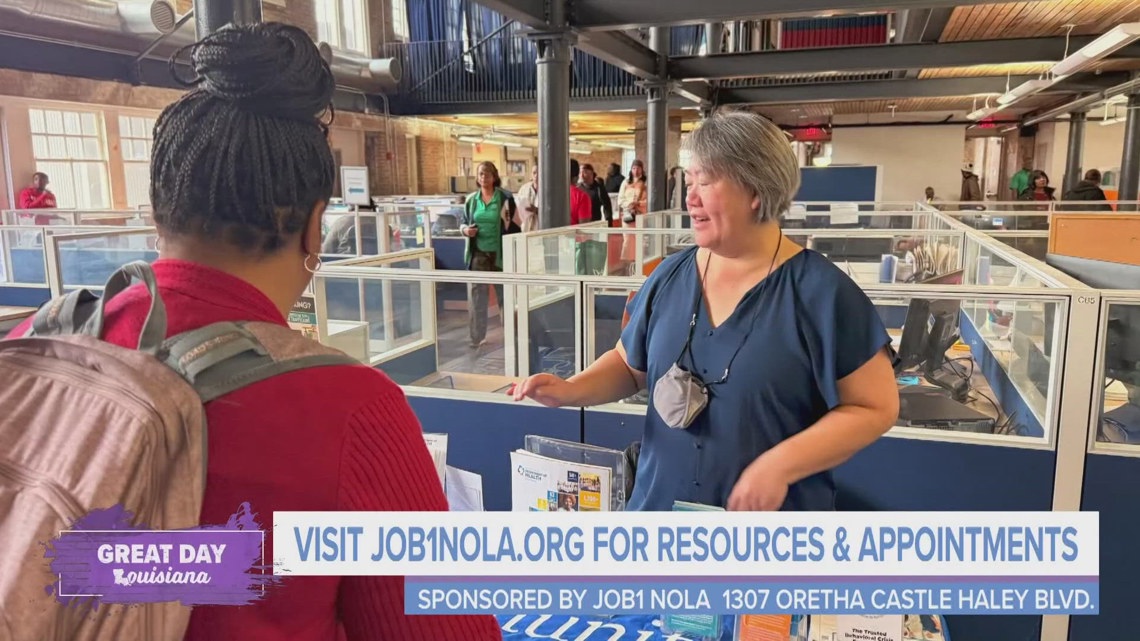 Career Resources Available At Job1 NOLA | wwltv.com