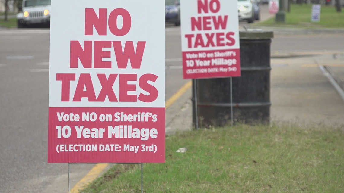 Orleans Parish Sheriff responds to 'no new taxes' signs ahead of May 3 ...