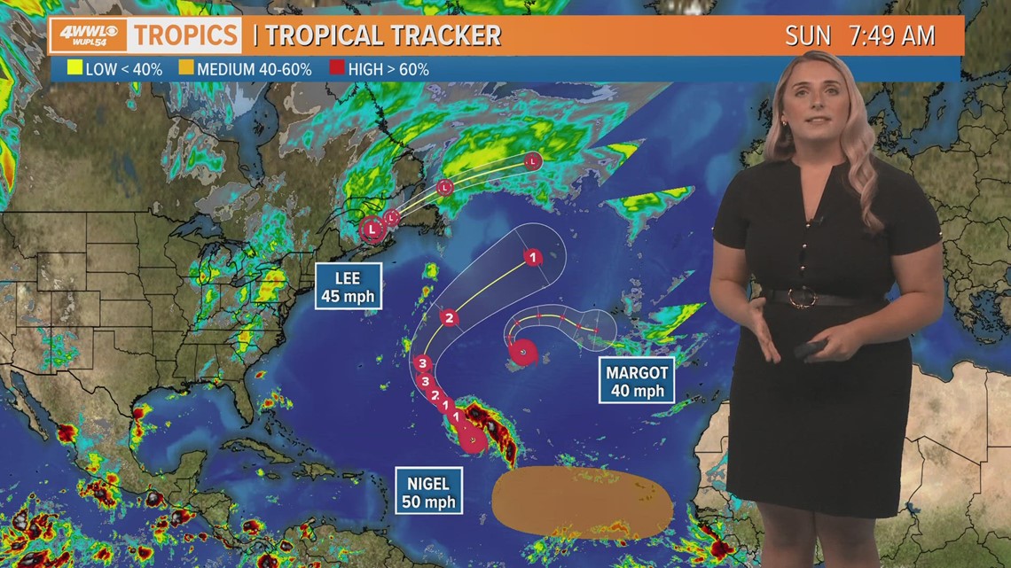 Sunday morning tropical update: Tropical Storm Nigel in the Atlantic ...