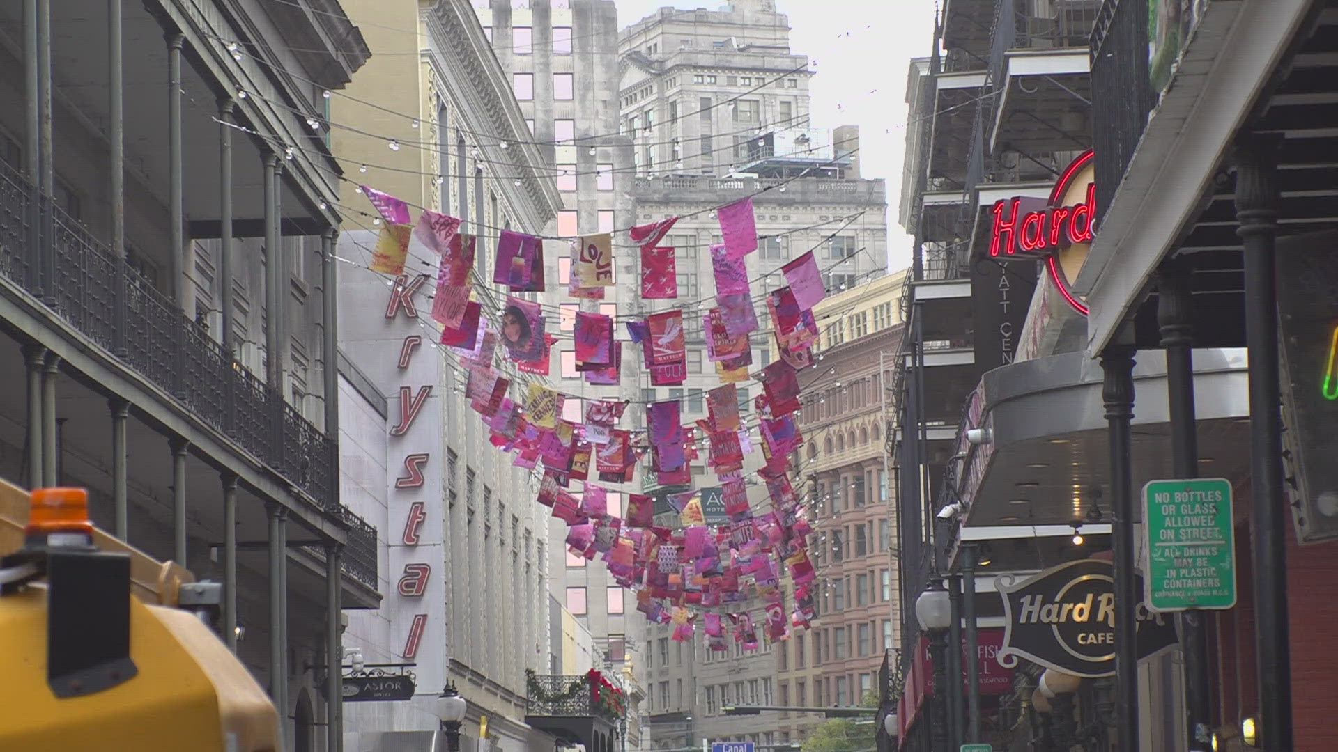 Second Line in the Sky on Bourbon Street | wwltv.com