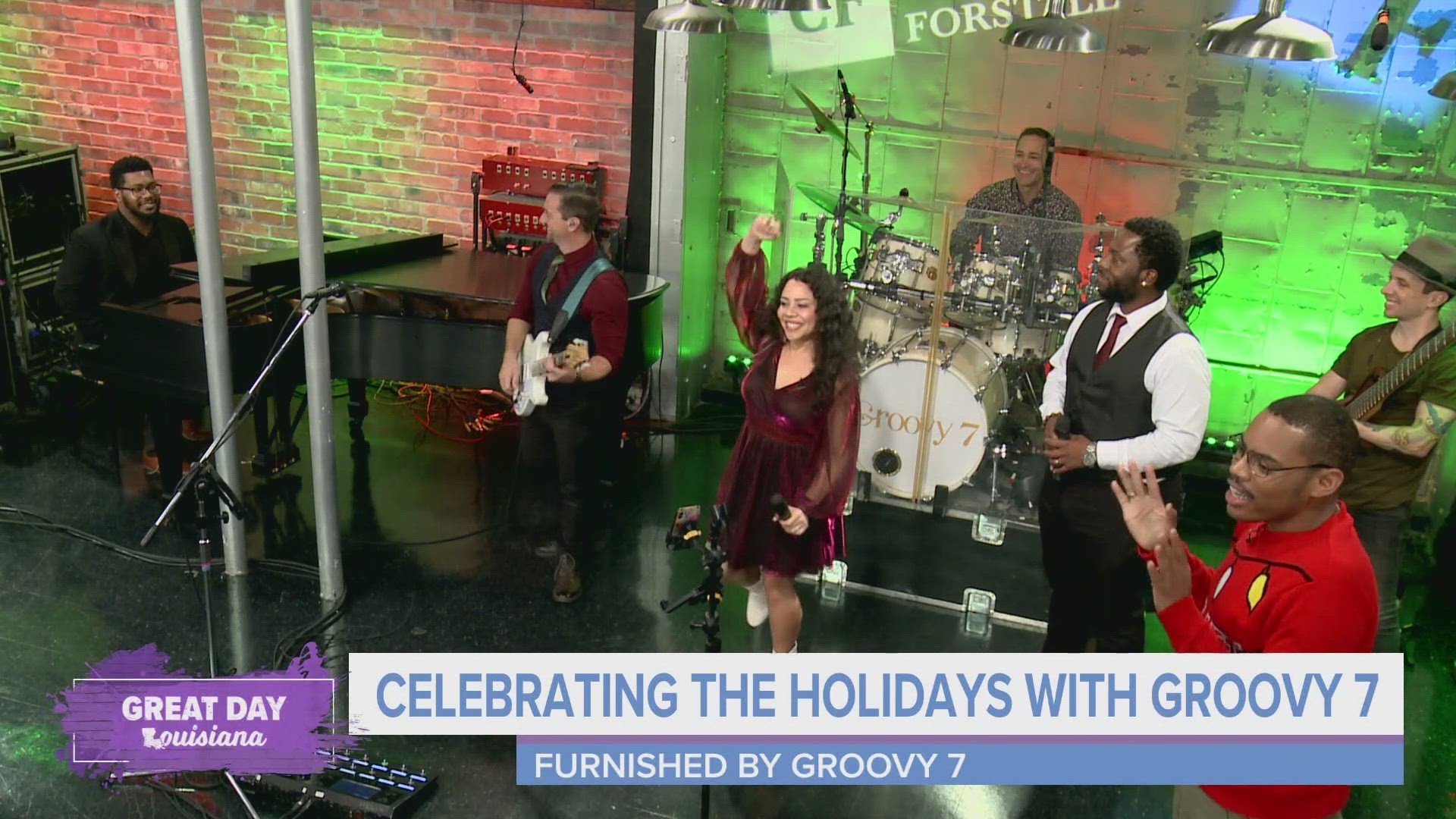 Groovy 7 Performs 'Jingle Bell Rock' | wwltv.com