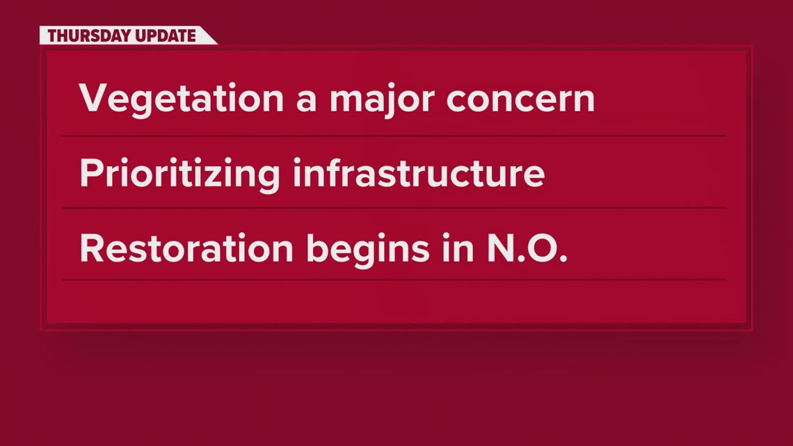 Entergy Update: Power Outages after Hurricane Francine | wwltv.com