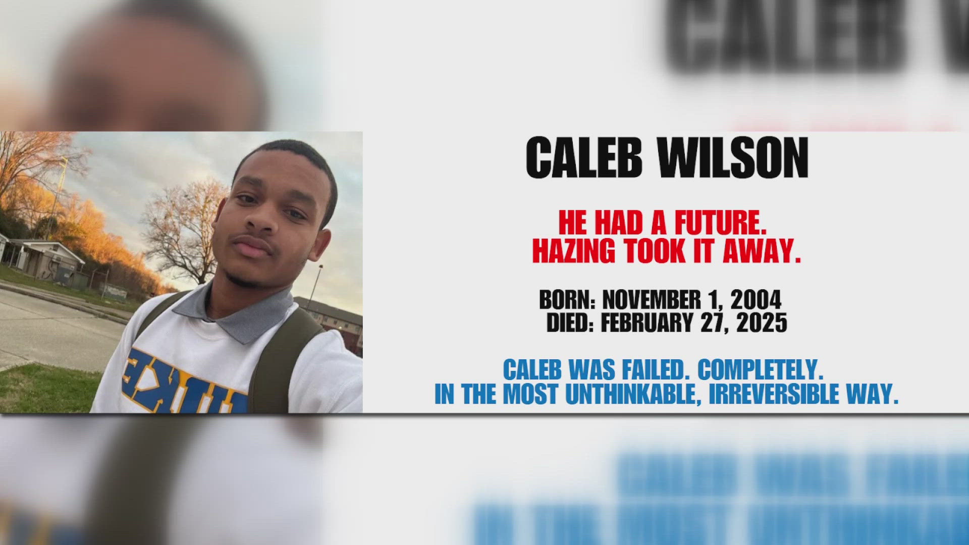 Bond conditions set for one in hazing death case | wwltv.com