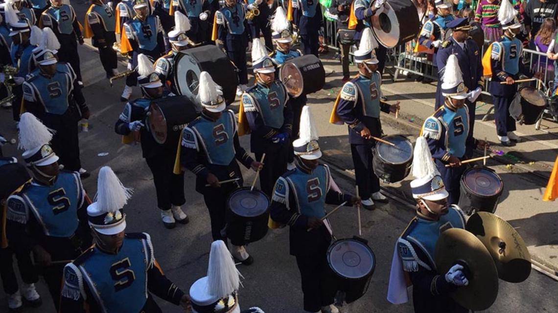 Human Jukebox Marching Band Inauguration performance marks 4th | wwltv.com