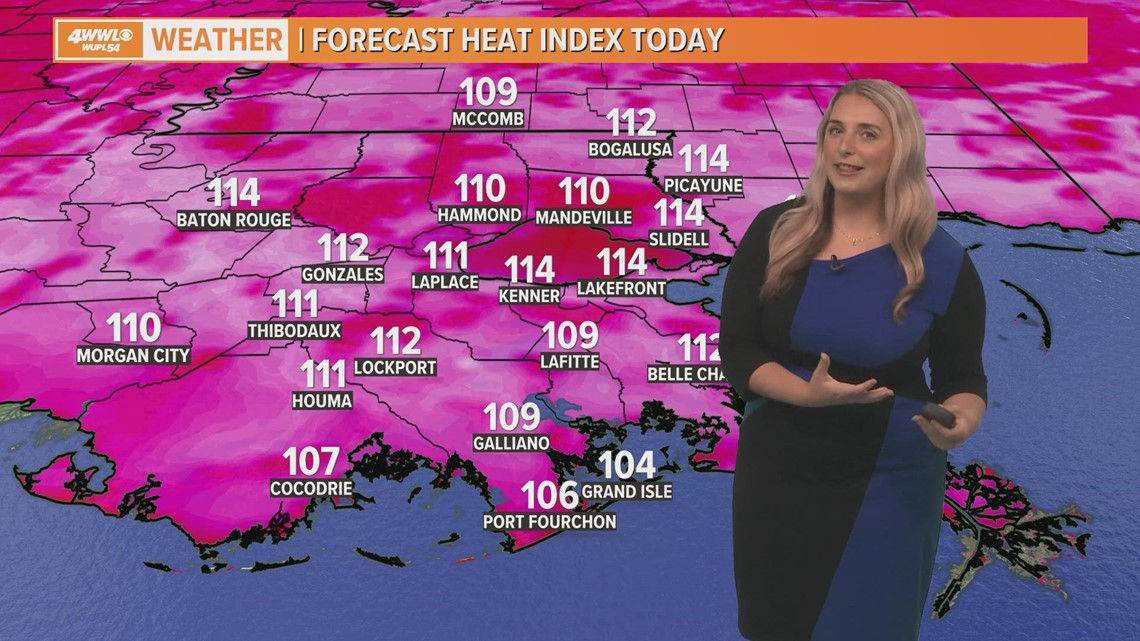 New Orleans Weather: Rain finally returns to provide some relief this ...