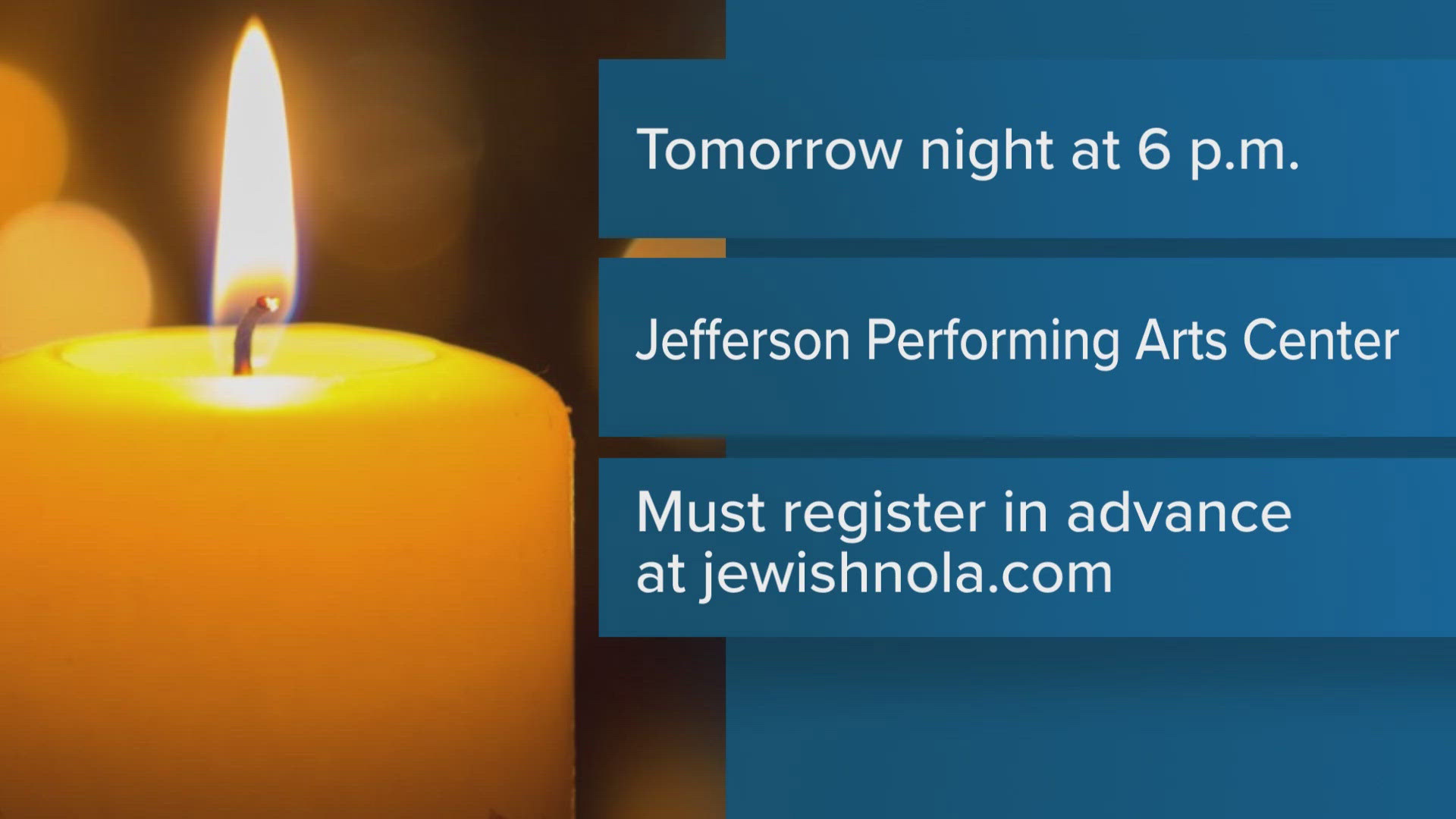 Oct.7 attack remembrance ceremony on Sunday | wwltv.com