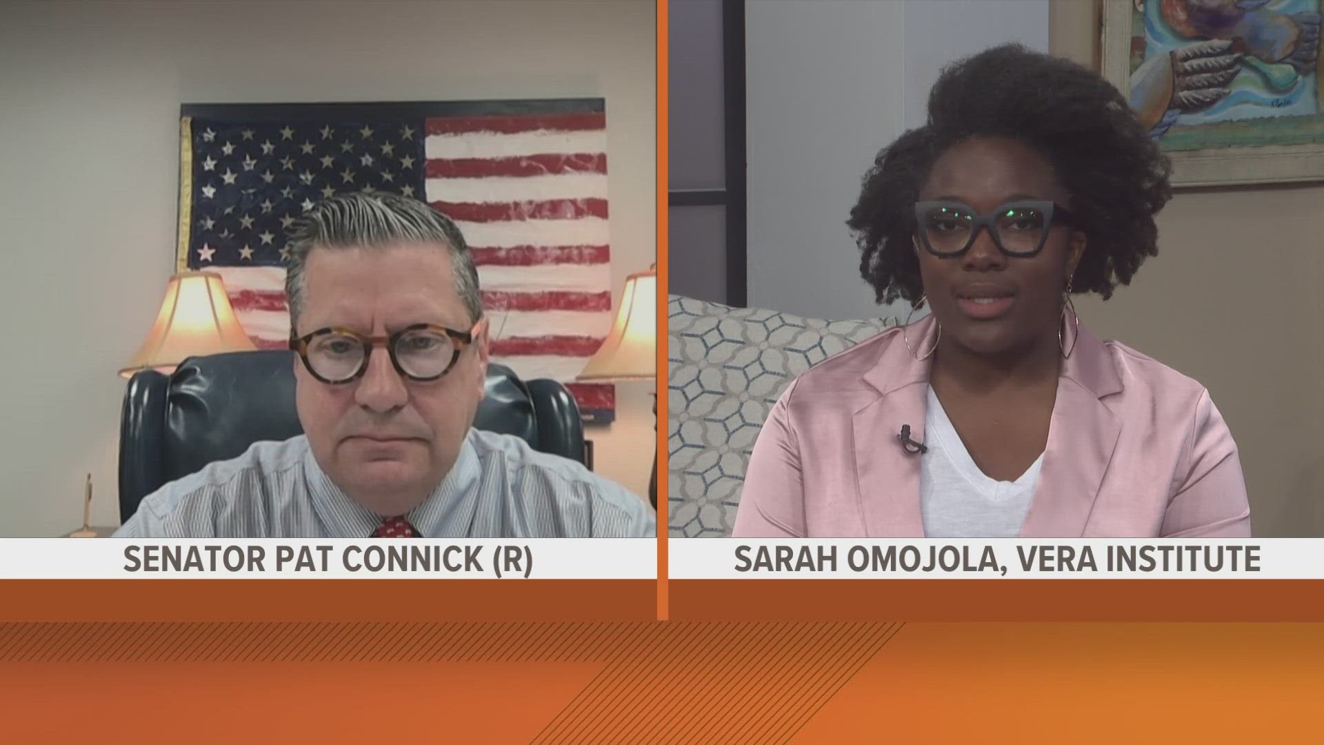 Discussing Special Session on crime with Sen. Connick, Vera Louisiana ...