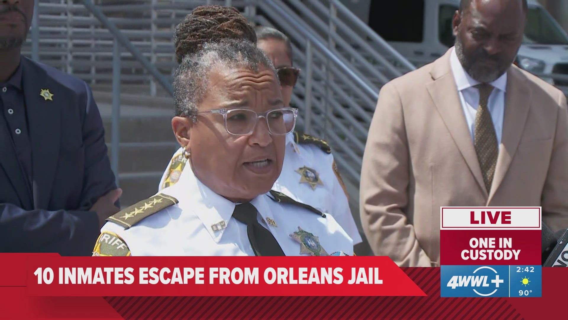 7 inmates still on the run after Orleans jail escape; DA says breach is ...