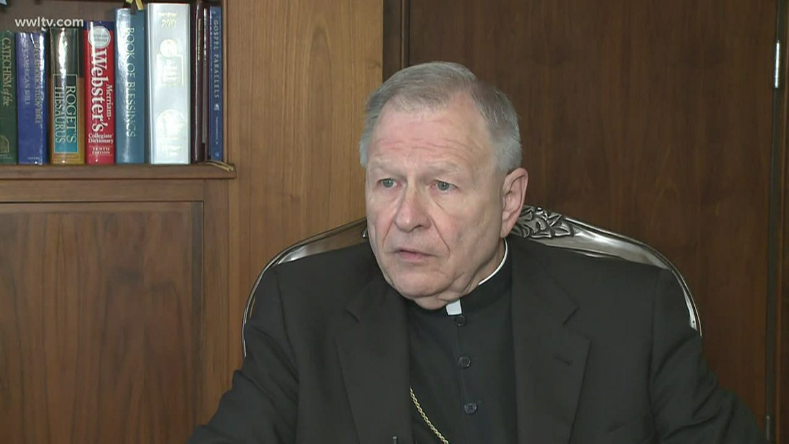After recovering from COVID-19, New Orleans Archbishop uses WWII-era ...