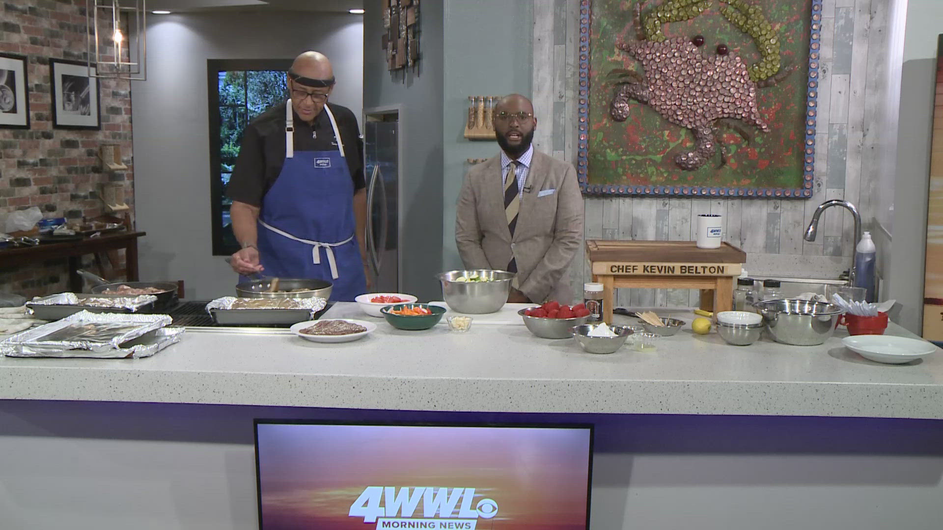 Recipe: Chef Kevin Belton's Sheet Pan Kabobs | wwltv.com