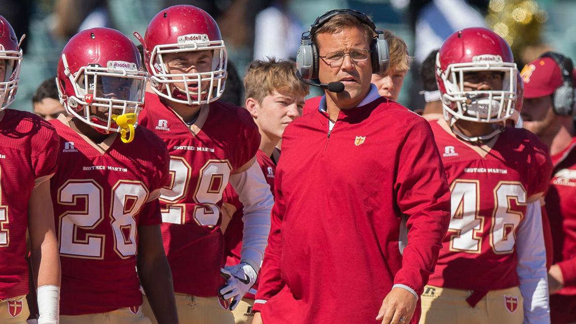 Brother Martin coach Bonis thought deadly rupture was back pain | wwltv.com