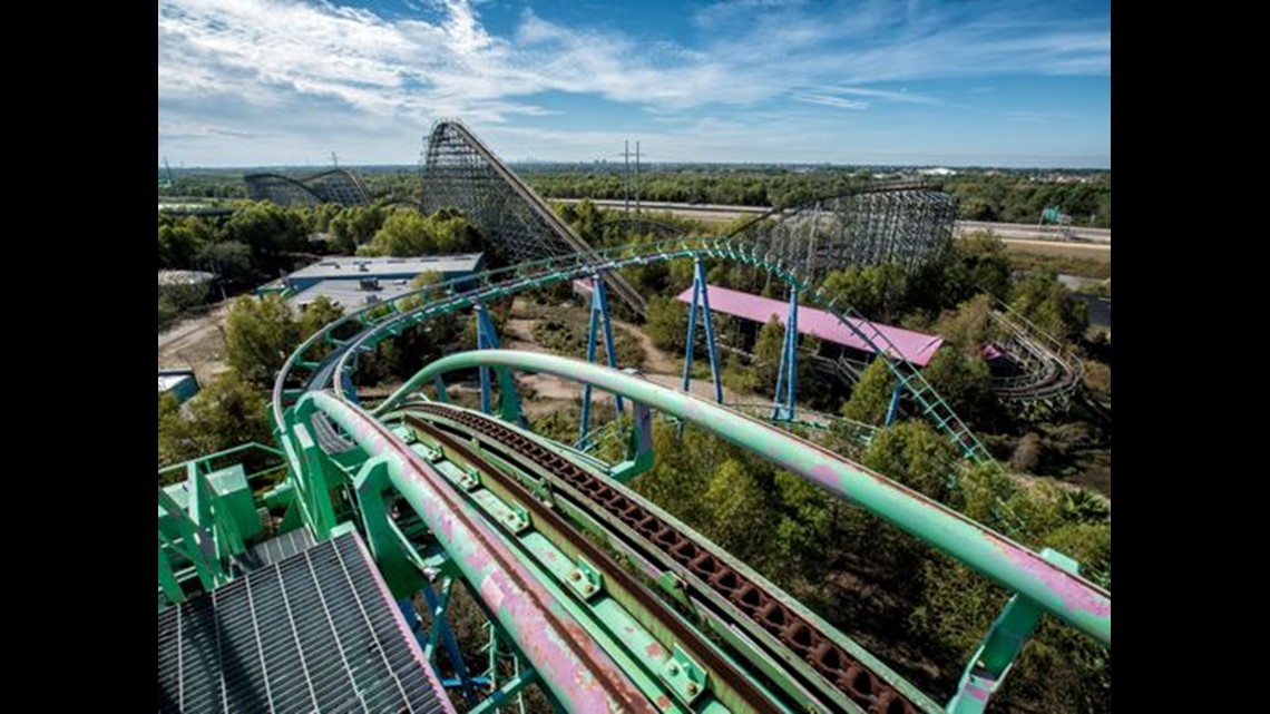 Photos inside the Six Flags devastated by Hurricane Katrina | wwltv.com