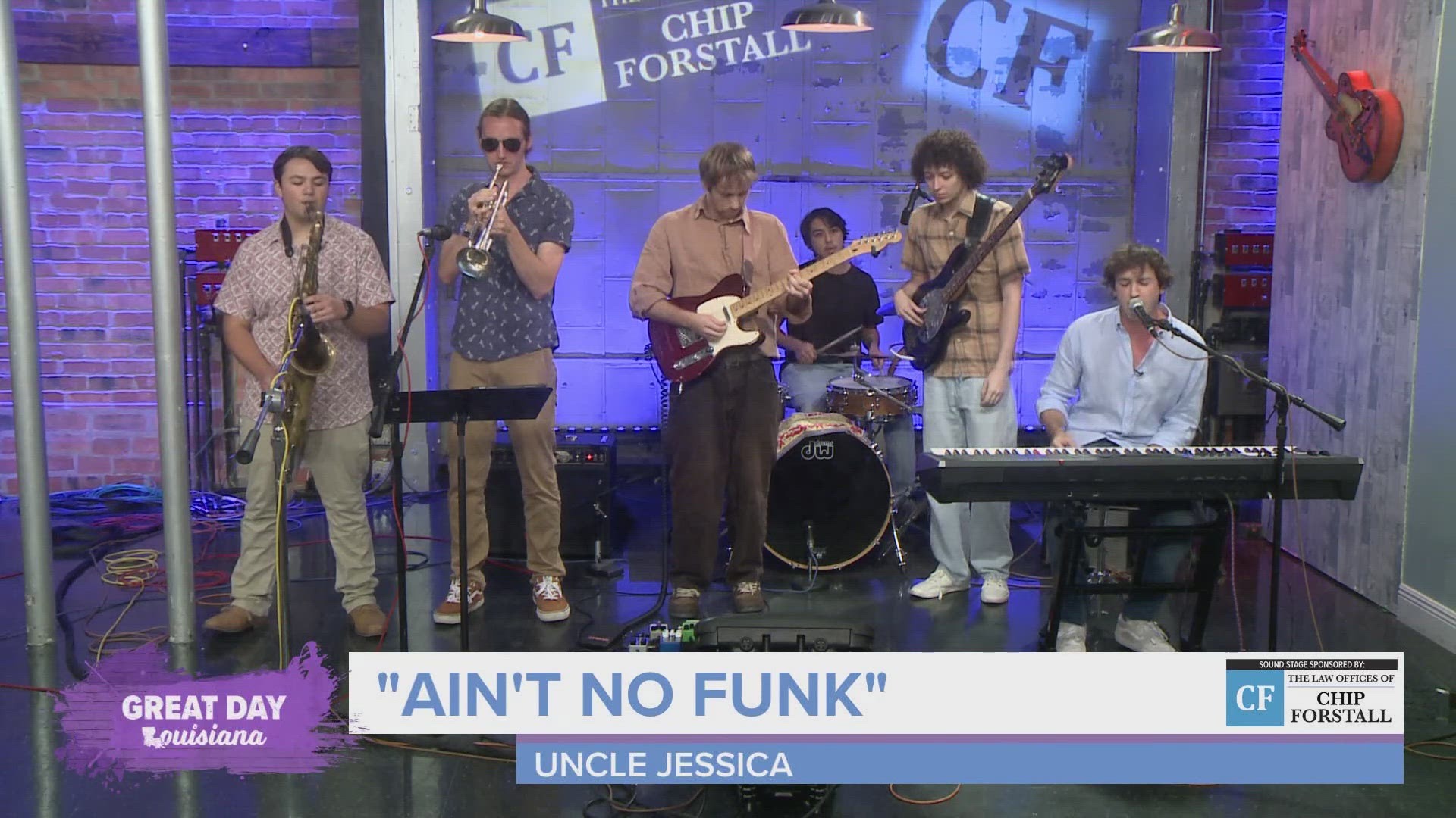 Uncle Jessica Performs In Our Chip Forstall Sound Stage | wwltv.com