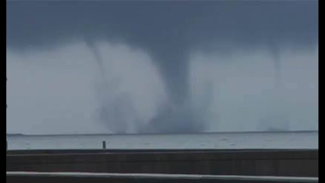 Photographer recalls capturing triple waterspout | wwltv.com