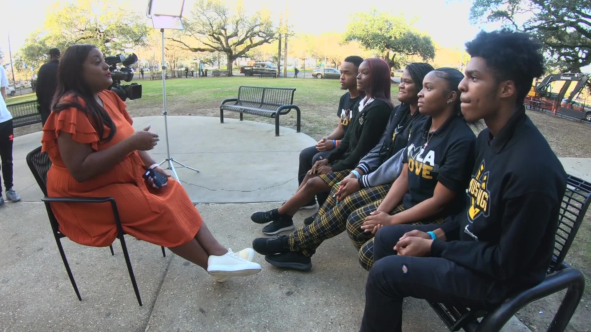 How New Orleans High School students feel about rising gun violence ...