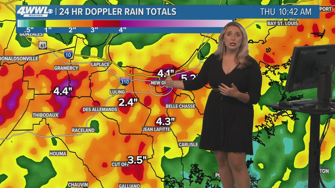New Orleans Weather Impact: Tracking heavy rain and storms Thursday | wwltv.com