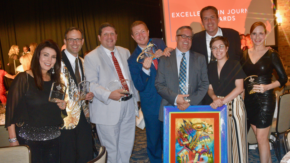 WWL-TV staff honored with first place awards from Press Club of New ...