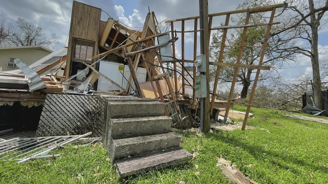 Ida Aftermath Terrebonne Parish