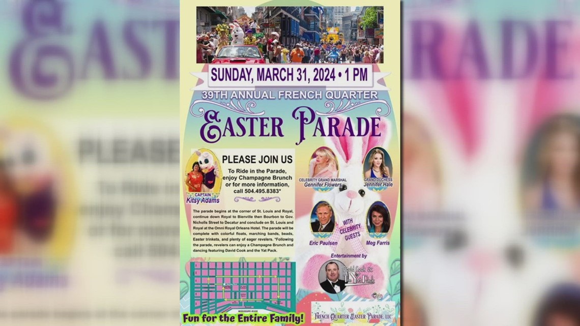A look ahead at the 39th French Quarter Easter Parade | wwltv.com