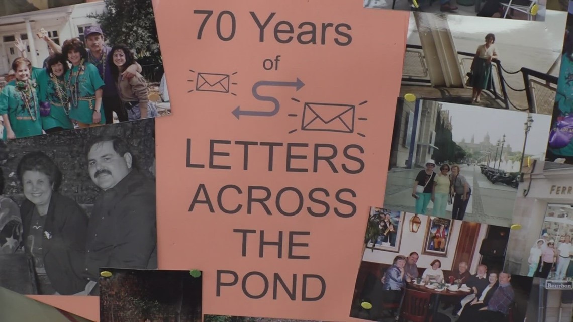 Pen pals celebrate 70-year friendship | wwltv.com