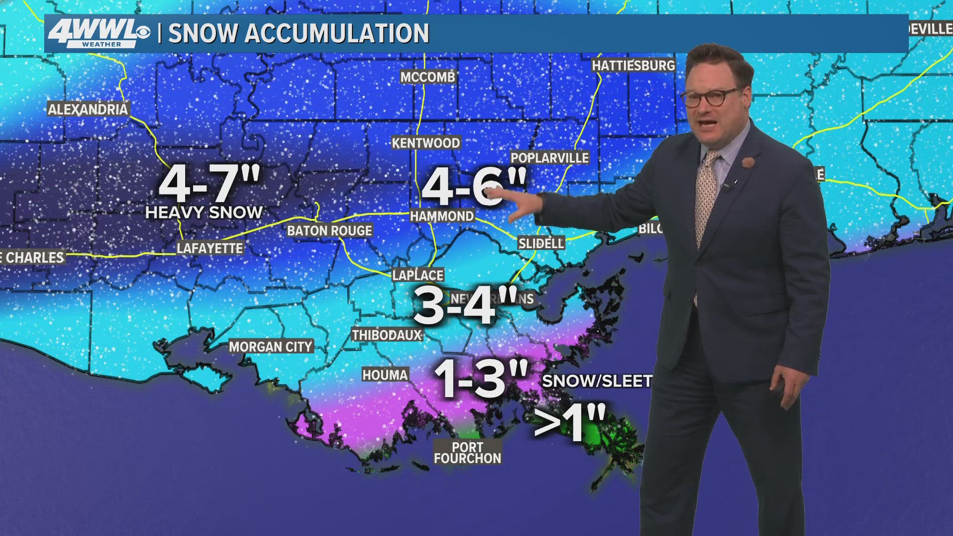 New Orleans Weather: Bitter cold and snow! | wwltv.com