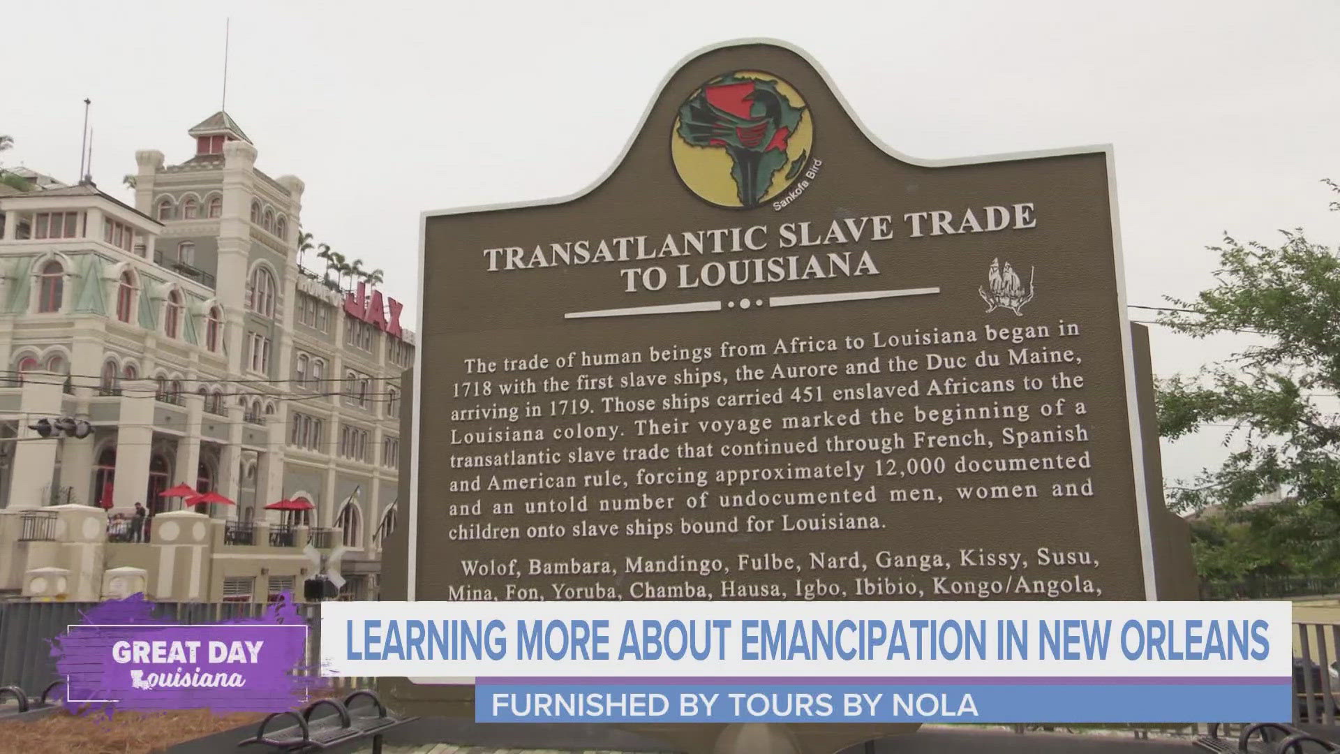 Taking A Walk Through Emancipation History | wwltv.com