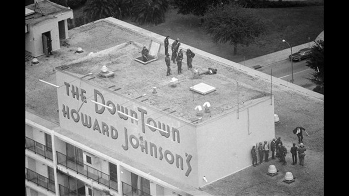 Dark day remembered 49 years later: Howard Johnson's sniper | wwltv.com