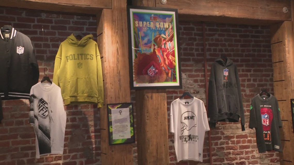 NFL merch pop up shop| Origins an NFL Collection in New Orleans for ...