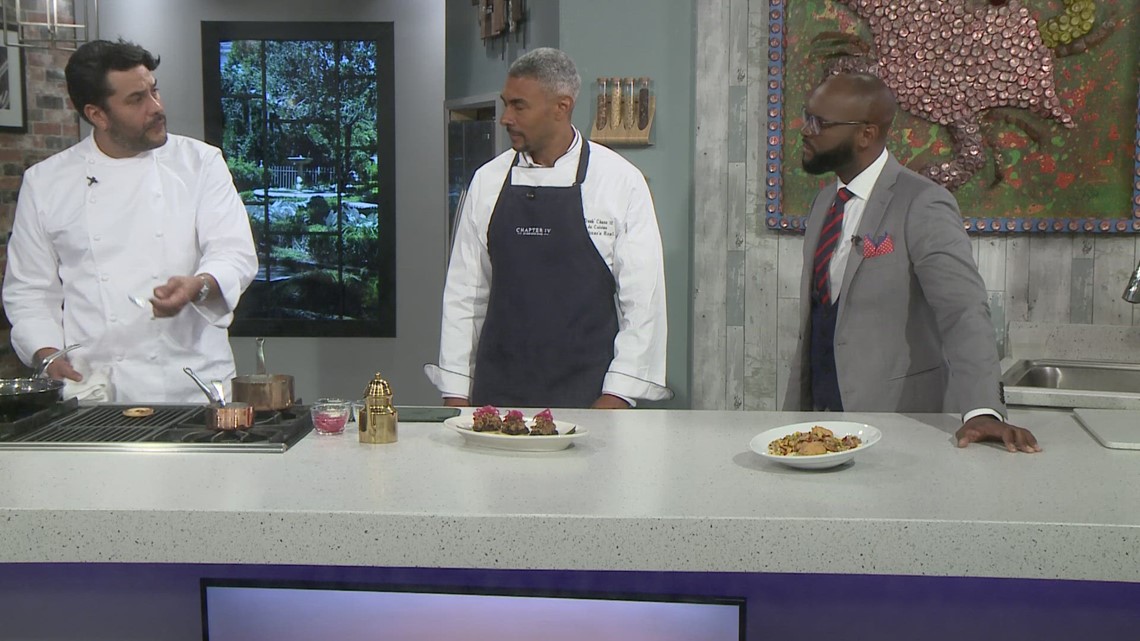 Chef Edgar Chase IV and Chef Edgar Caro of Baru in the WWL Louisiana ...