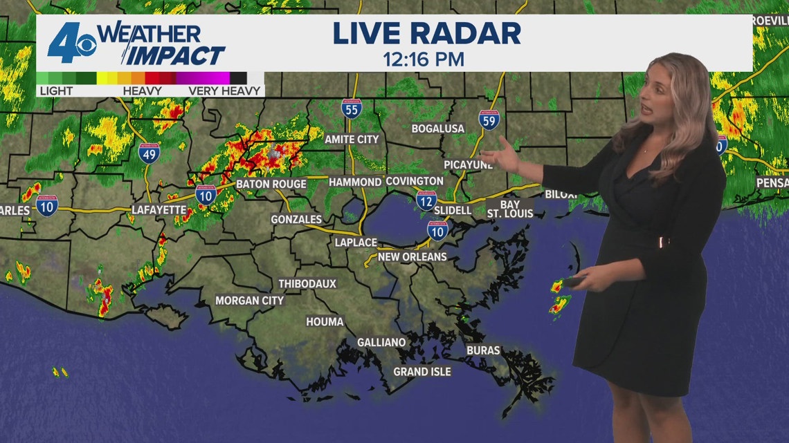 New Orleans Weather: Scattered rain and storms Friday | wwltv.com