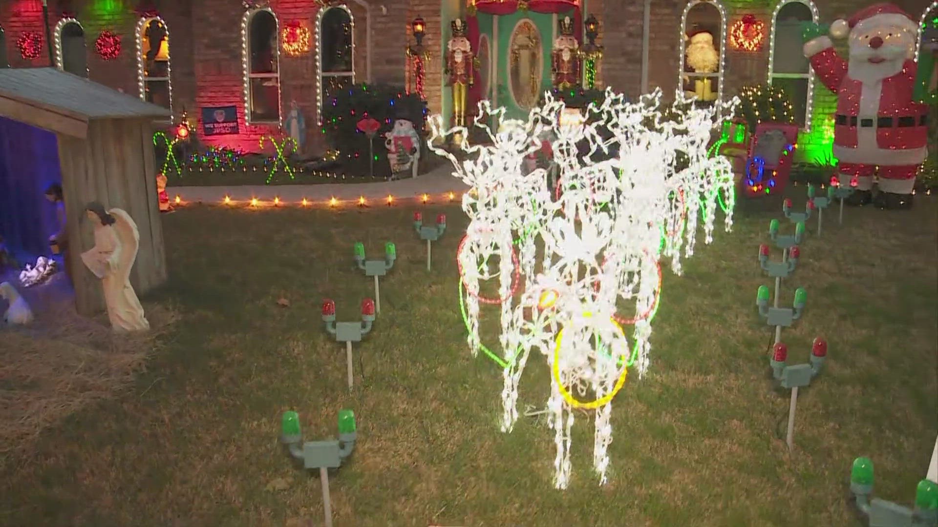 Harvey mans Christmas light display wins best overall decoration ...