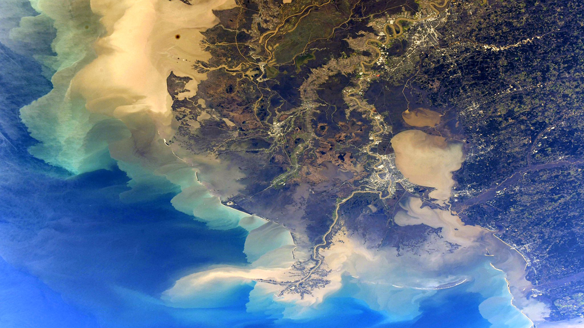 NASA astronaut shares stunning photo of Louisiana from space | wwltv.com